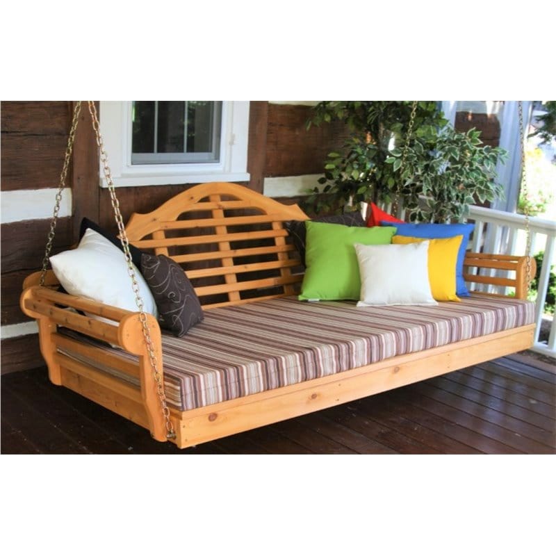 6 Foot Cedar Marlboro Swingbed – Float In Air