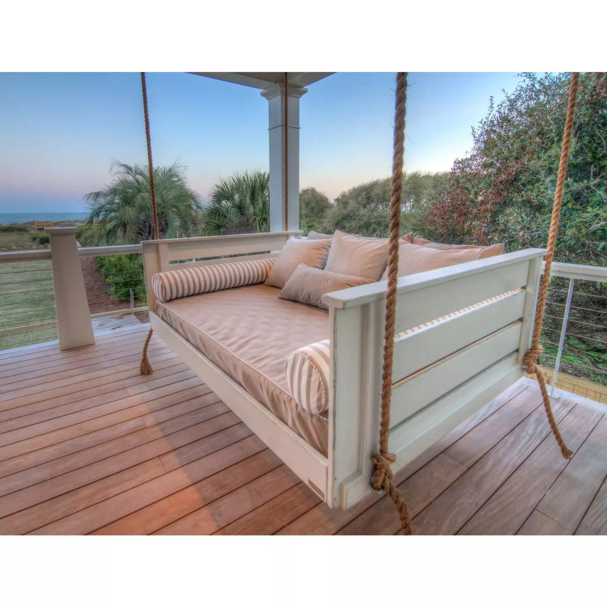 The Joshua Complete Swing Bed, Pillows and Cushion Package - Mid, Twin ...